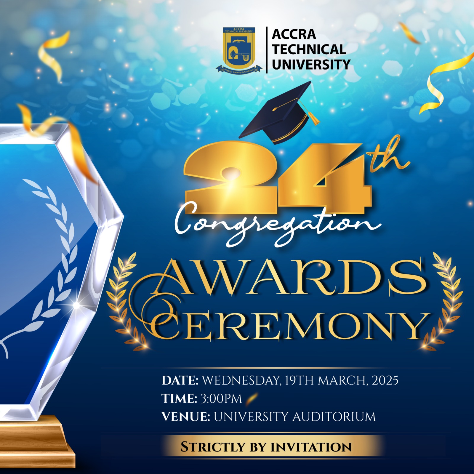 24th Congregation Awards Ceremony – ACCRA TECHNICAL UNIVERSITY