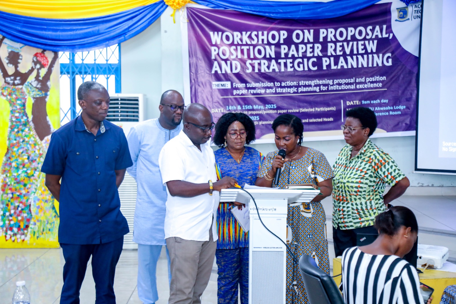 ATU Holds Workshop on Proposal Writing, Position Paper Review and ...