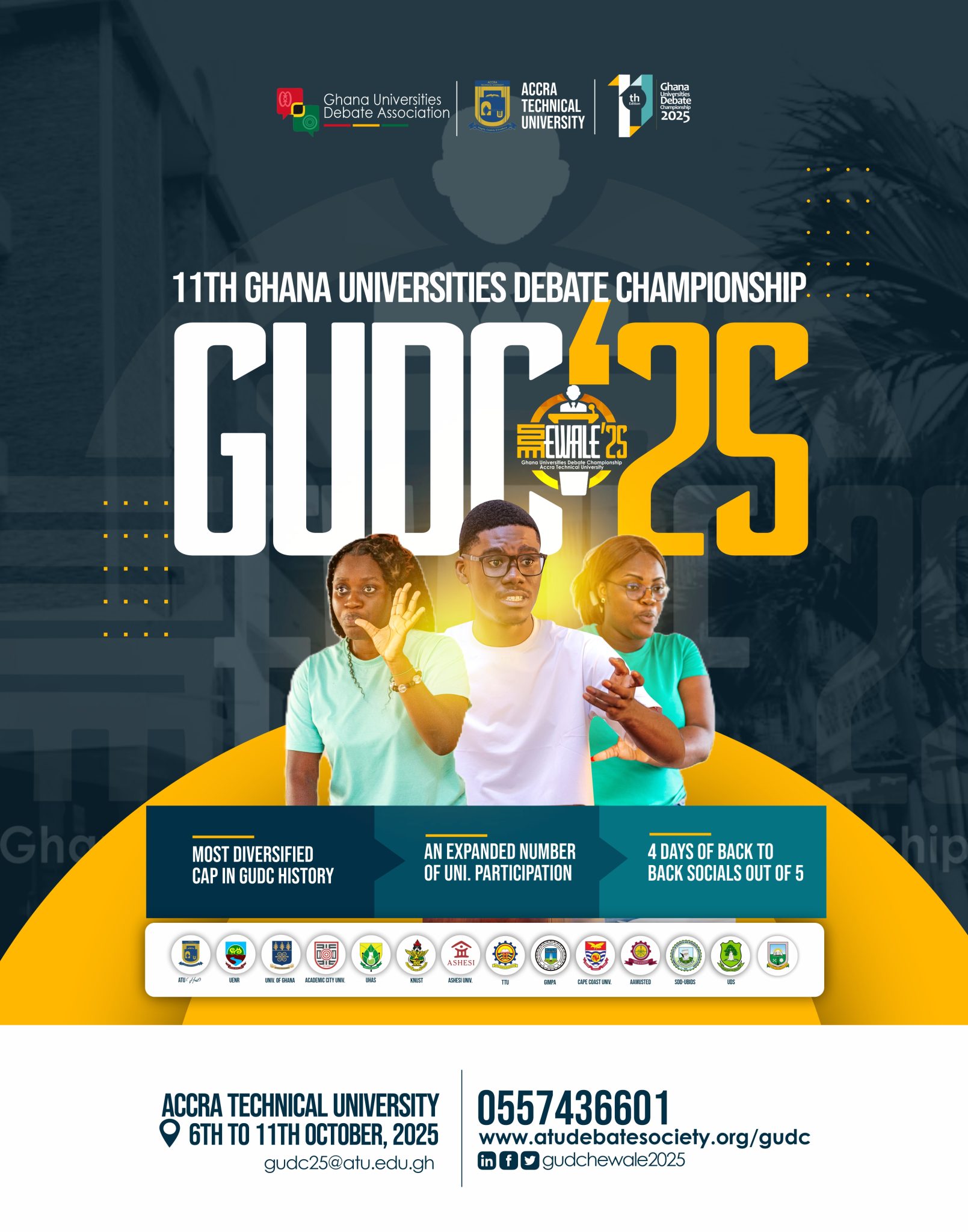 11th Ghana Universities Debate Championship 2025 – ACCRA TECHNICAL ...